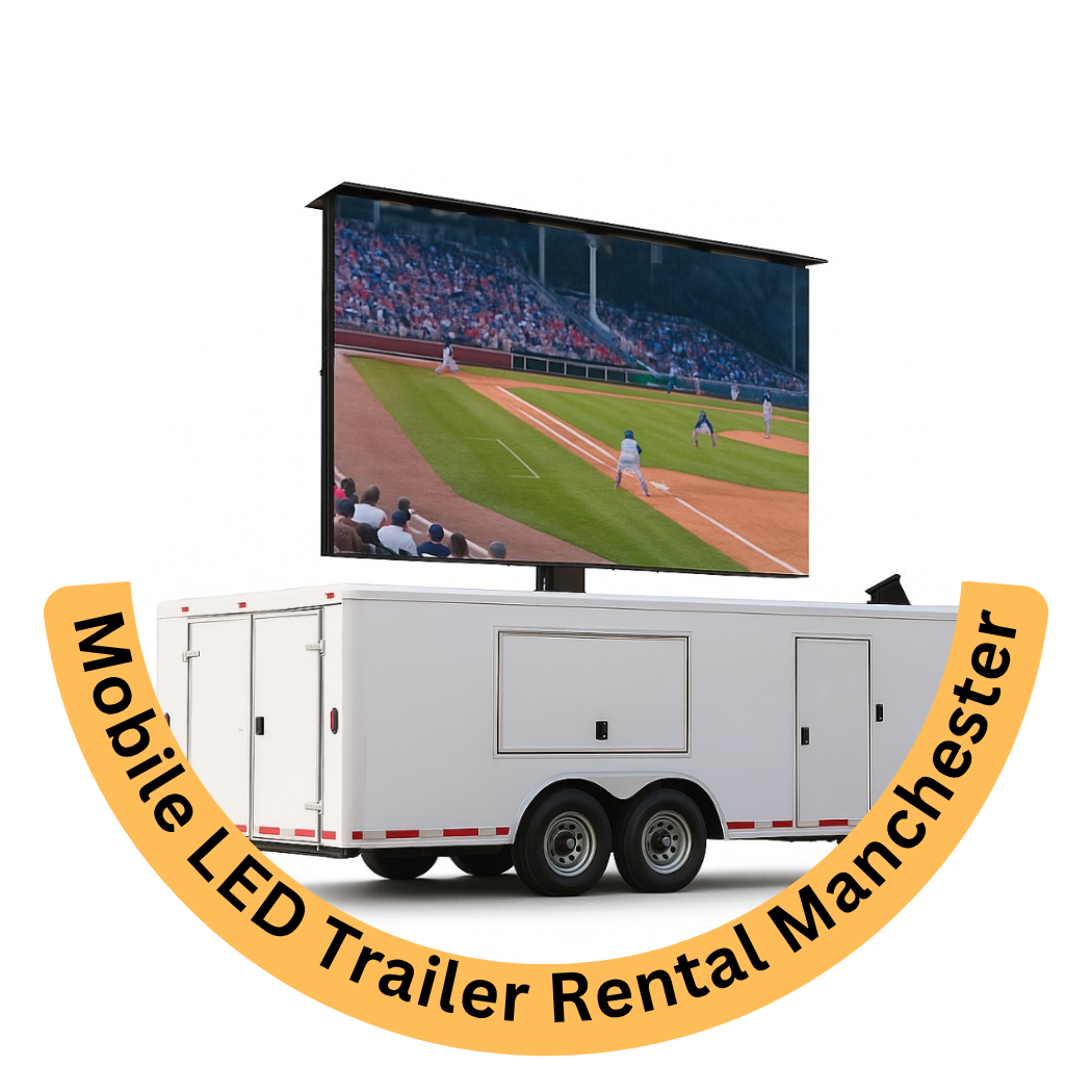 Mobile LED Trailer Rental Manchester | Huge Trailer